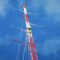 China 10m-200M Hot-dip Galvanized Telescopic Wind Measurement Observation Tower for sale