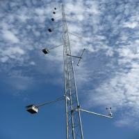 China 10m-200M Hot-dip Galvanized Telescopic Wind Measurement Observation Tower for sale