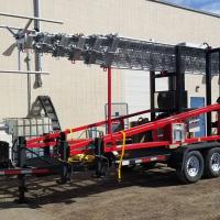 China Mobile Emergency Communication Tower Trailer with Telescopic Mast Hot Dip Galvanized Lattice Steel Tower for Rapid Deployment Disaster Recovery for sale