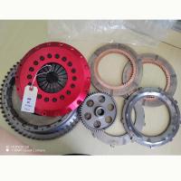 China High Performance Twin Plate 4140 Steel Modified Clutch Kits Fit 215mm BMW M5 for sale