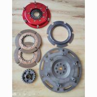 China 7.25'' Twin Disc 4140 Steel Performance Clutch Kits Fit Honda Civic K20A K24 for sale