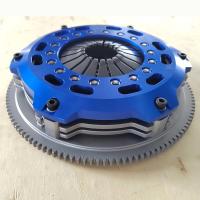 China Twin Plates High Performance Racing Clutch Kit For Toyota 2UR 3UR  225mm Friction Plate for sale