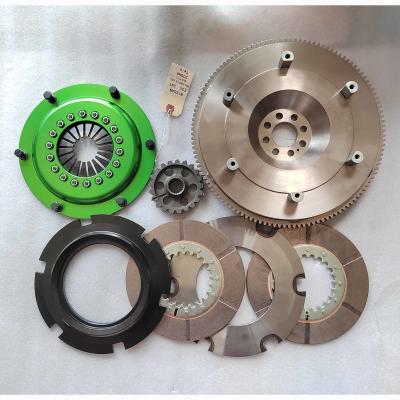 China Twin Disc Racing Clutch Kits fit Nissan Z35/370Z 24T 200mm Friction Plate for sale