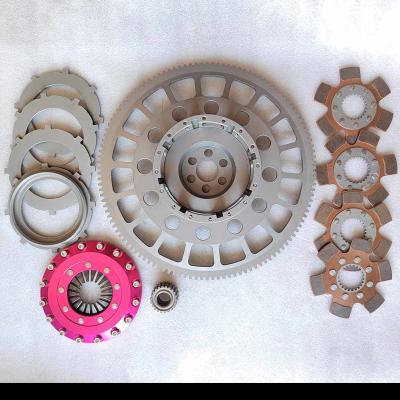 China 140mm 22T Spline Rose High Performance Clutch Kit For Nissan TB48 Patrol Y61 for sale