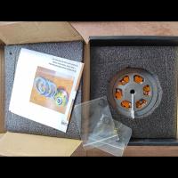 China Highly Durable Honda Dio 2pcs Scooter Clutch Upgraded By Racing Boss Silver/Red/Customizable for sale