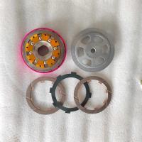 China Highly Durable Honda Dio 2pcs Scooter Clutch Upgraded By Racing Boss Silver/Red/Customizable for sale