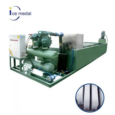 China 1 Ton 3kw Ice Block Making Machine Icemedal Small Type High Productivity for sale