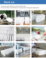 China Large Cooling Project industrial ice block maker 20 Ton Direct Cooling R404a/R22a for sale