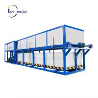 China 4tons Automatic Control System Direct Cooling Block Ice Machine Ice Medal for sale