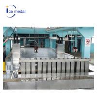 China Industrial 10tons 20tons 22.5kw Block Ice Machine 8490*2000*1370 Mm for sale