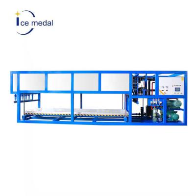 China Industrial Large Type 380v Block Ice Making Machine 22.9kw Direct Cooling for sale