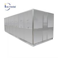 China Commercial 3 Ton Edible Cube Ice Maker Making Machine 10.58KW for sale
