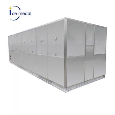 China Commercial 3 Ton Edible Cube Ice Maker Making Machine 10.58KW for sale