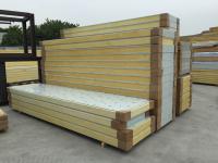 China Insulated Polyurethane PU Sandwich Panel Wall For Cold Room Cam Lock Panels for sale