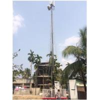 China 15m pneumatic telescopic mast 300kg payload 3.m Retracted Height for mobile telecommunication tower for sale