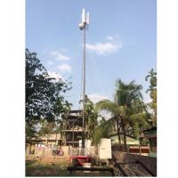 China 15m pneumatic telescopic mast 300kg payload 3.m Retracted Height for mobile telecommunication tower for sale