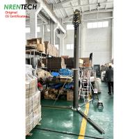 China 20m lockable pneumatic telescopic mast 30kg payloads-3.7m closed height-for antenna for sale