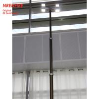 China 4.6m pneumatic telescopic mast light tower-inside wires-4x60W LED-remote control-for mobile light tower or solar tower for sale