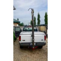 China 6m locking pneumatic telescopic mast for mobile CCTV vehicle telescoping mast antenna mast telecommunication tower mast for sale