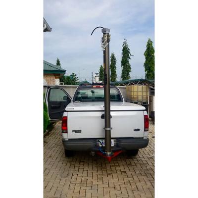 China 6m locking pneumatic telescopic mast for mobile CCTV vehicle telescoping mast antenna mast telecommunication tower mast for sale