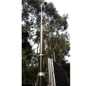 China 6m locking pneumatic telescopic mast for mobile CCTV vehicle telescoping mast antenna mast telecommunication tower mast for sale