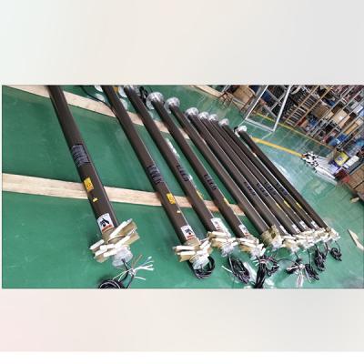China 6m locking pneumatic telescopic mast for mobile CCTV vehicle telescoping mast antenna mast telecommunication tower mast for sale