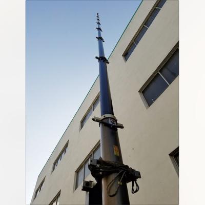 China 15m lockable pneumatic telescopic mast 50kg payloads NR-3300-15000-50L for sale