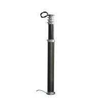 China 6m lockable CCTV pneumatic telescopic mast / CCTV poles/ aluminum telescoping mast for sale