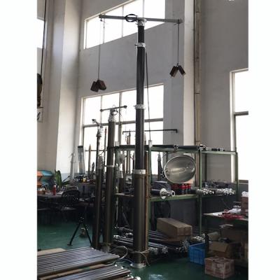 China 6m pneumatic telescopic mast/telescoping mast/aluminum telescopic mast/CCTV poles for sale