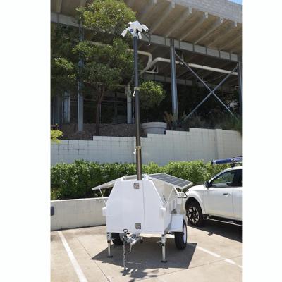 China 4.5m lockable CCTV pneumatic telescopic mast inside CCTV looms secuity camera mast for sale