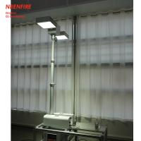 China 1.8m pneumatic telescopic mast light tower for fire vehicle emergency lighting , pan tilt light tower, pneumatic mast lighting tower NR-R1800-240 for sale