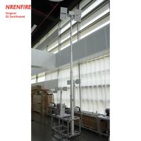 China 6m pneumatic telescopic mast light tower for fire truck-pan tilt unit-remote control for sale
