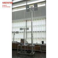 China 6m pneumatic telescoping mast light tower for fire truck-pan tilt unit-remote control for sale