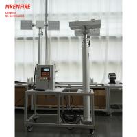 China 6m pneumatic telescoping light mast tower for fire truck-pan tilt unit-remote control for sale