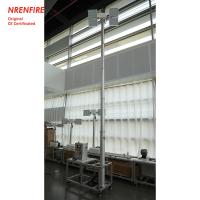 China 6m pneumatic telescopic light mast tower for fire truck-pan tilt unit-remote control for sale