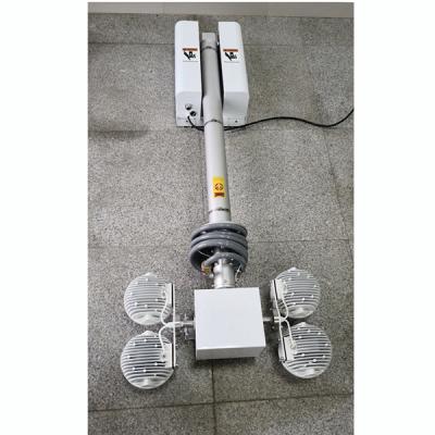 China 3.8m vehicle roof mount pneumatic telescopic mast light tower for fire tenders for sale