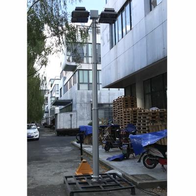 China 7.6m Telescopic Mast Light Tower/ Pneumatic Telescopic Mast/ Fire Tender Lighting Tower for sale