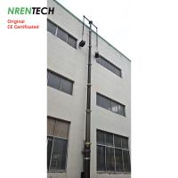 China 15m Pneumatic Telescoping Mast 3.3m closed height, 350kg payload for sale