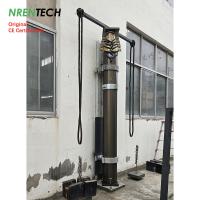 China 15m Pneumatic Telescoping Antenna Mast 3.3m closed height, 350kg payload for sale