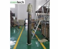 China 12m lockable pneumatic telescopic mast 100kg payloads NR-2500-12000-100L for sale
