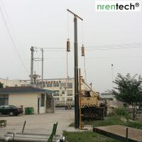 China 12m heavy duty payloads pneumatic telescopic mast for mobile telecommunication tower antenna mast tower broadcast mast for sale