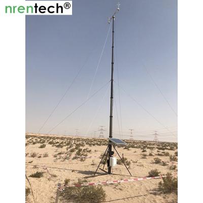 China 10m aluminum push up telescoping mast/ telescoping mast/manual crank winch telescopic mast for sale