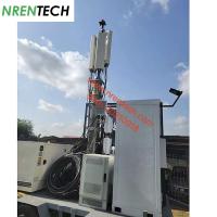 China 15m  telescoping mast 350kg payloads for integrated telecom tower trailer 3.3m closed height for sale