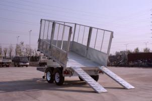 China Galvanization trailer for sale