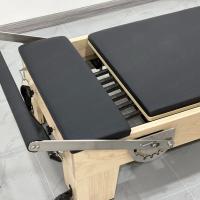 China Maple Wood Power Pilates Tower Machine Reformer Machine Adjustable Springs for sale