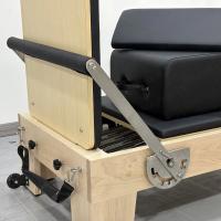 China Maple Wood Power Pilates Tower Machine Reformer Machine Adjustable Springs for sale