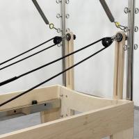 China Maple Wood Power Pilates Tower Machine Reformer Machine Adjustable Springs for sale