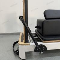 China Rehabilitation Classic Aluminum Pilates Reformer With Microfiber Leather Cushion for sale
