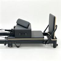 China Aluminum Frame Foldable Pilates Reformer Rowing Machine With Germany Spring for sale