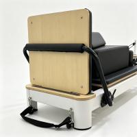 China Smart Aluminum Folding Pilates Apparatus Reformer With Fixed Footbar for sale